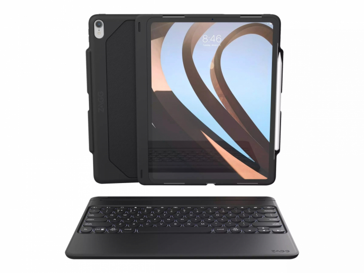 Köp ZAGG Rugged book go till iPad Pro 11, Nordisk layout, Svart | Teknikpr