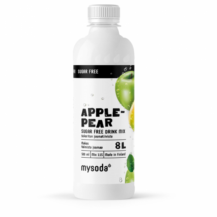 Köp Mysoda Apple & Pear Sugar Free 500 ml - Ger 8L dryck | Teknikproffset.s