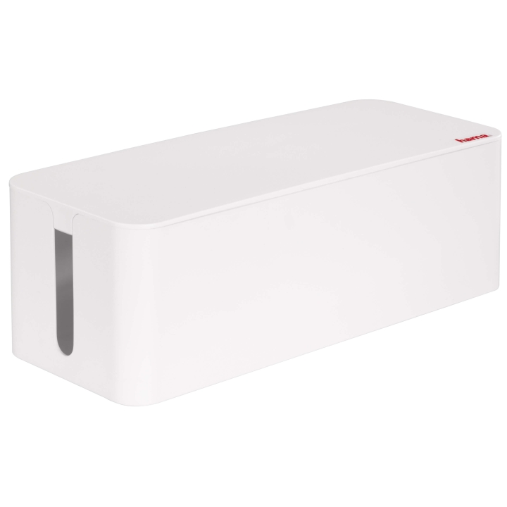 Köp HAMA Kabelbox Maxi Vit | Teknikproffset.se
