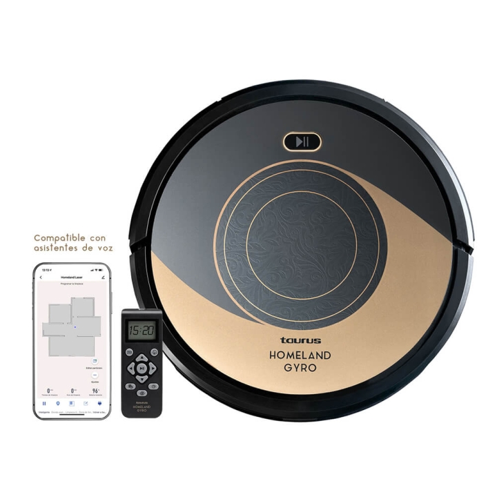 Köp TAURUS Robot Vacuum Cleaner Homeland Gyro APP | Teknikproffset.se