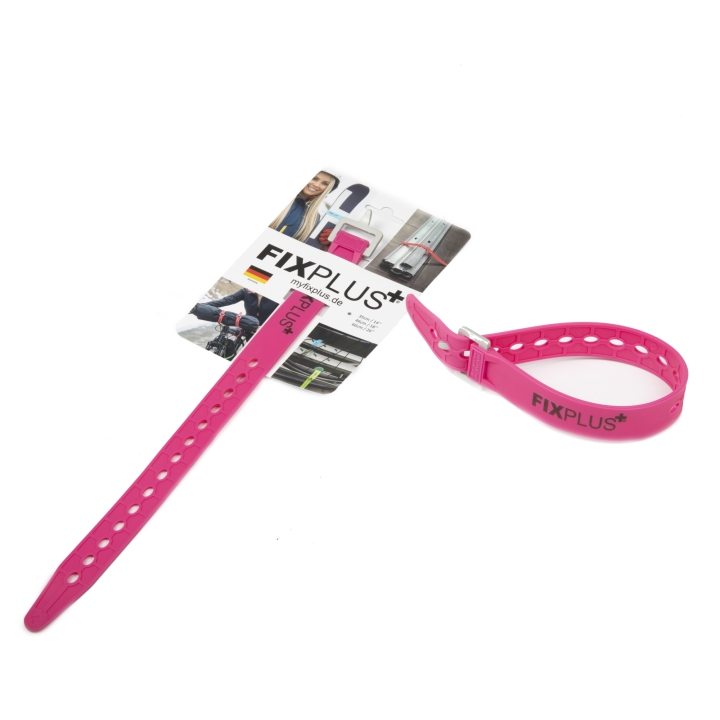 Köp Spännband FixPlus 35 cm Rosa | Teknikproffset.se