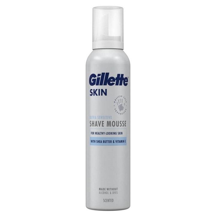 Köp Gillette Skin Ultra Sensitive Shave Mousse 240ml | Teknikproffset.se