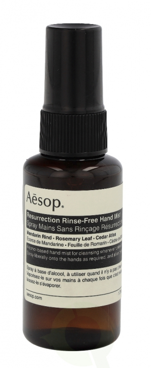 Köp Aesop Resurrection Rinse-Free Hand Mist carton @ 1 piece x 50 ml | Tekn