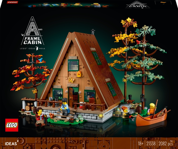 Köp LEGO Ideas 21338 - A-frame-stuga | Teknikproffset.se