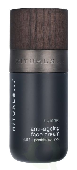 Rituals Homme Anti-Ageing Face Cream 50 ml Vit B3 + Petides Complex | CDON