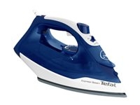 Köp Tefal Express Steam FV2838E0 Dampstrygejern 2400W Blå Hvid | Teknikprof