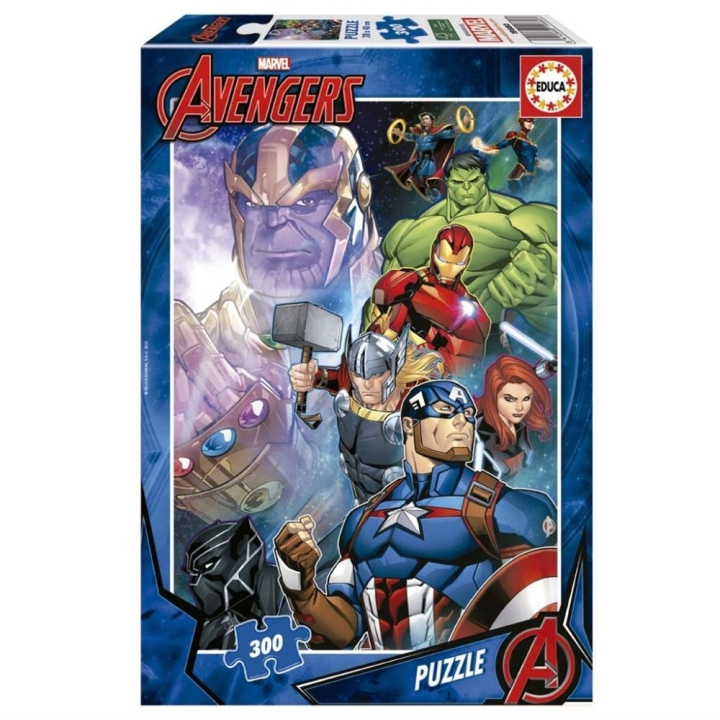 Köp Educa 300 Avengers-pussel (80-19680) | Teknikproffset.se