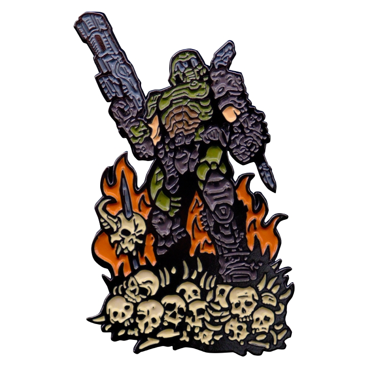 Fanatik DOOM Eternal Limited Edition Pin Badge | CDON