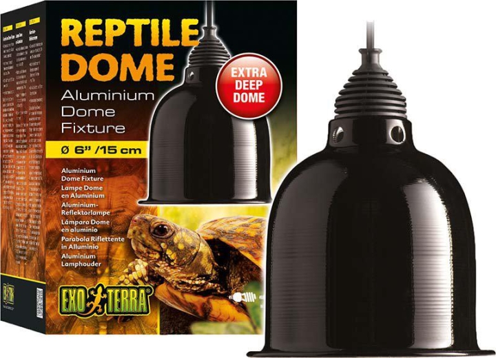 Köp Exoterra Reptile Dome Small Ø15Cm Max 75W - (220.7076) | Teknikproffse