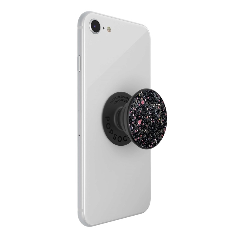 PopSockets Sparkle Black Irrotettava Grip Telinetoiminto Premium | CDON