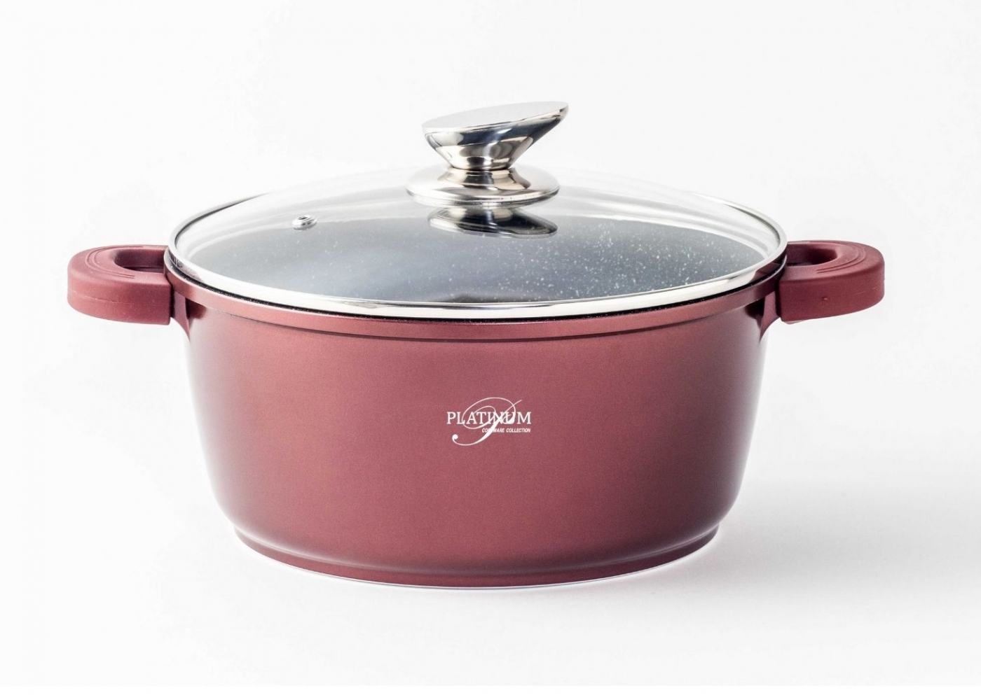 Platinum Cookware Collection Gryta 28cm, Röd - present/presenttips