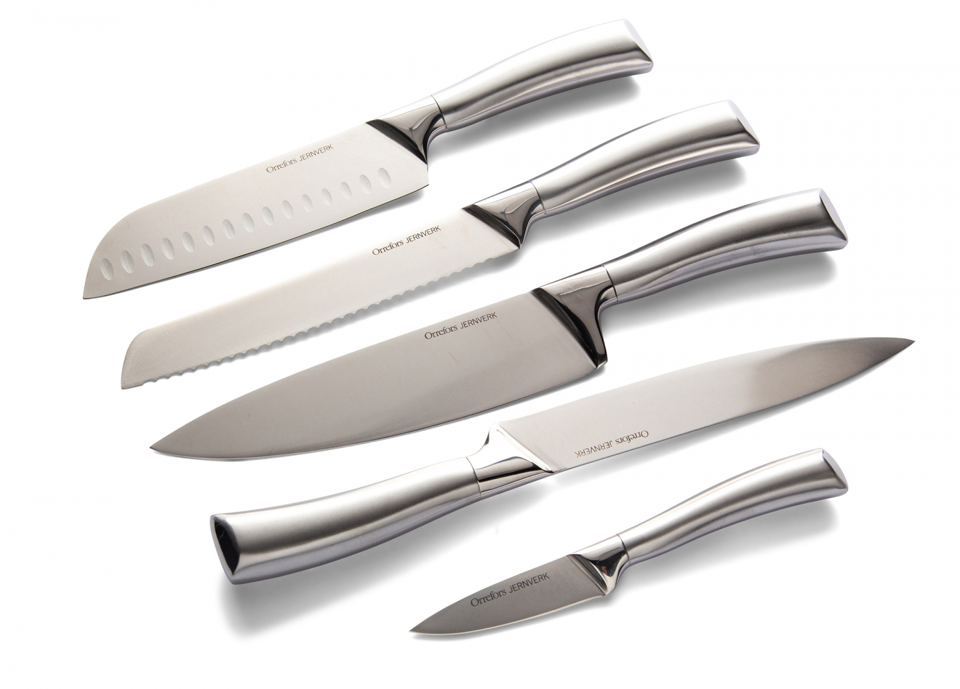 Orrefors Jernverk 5-pack Knivar Svart - present/presenttips