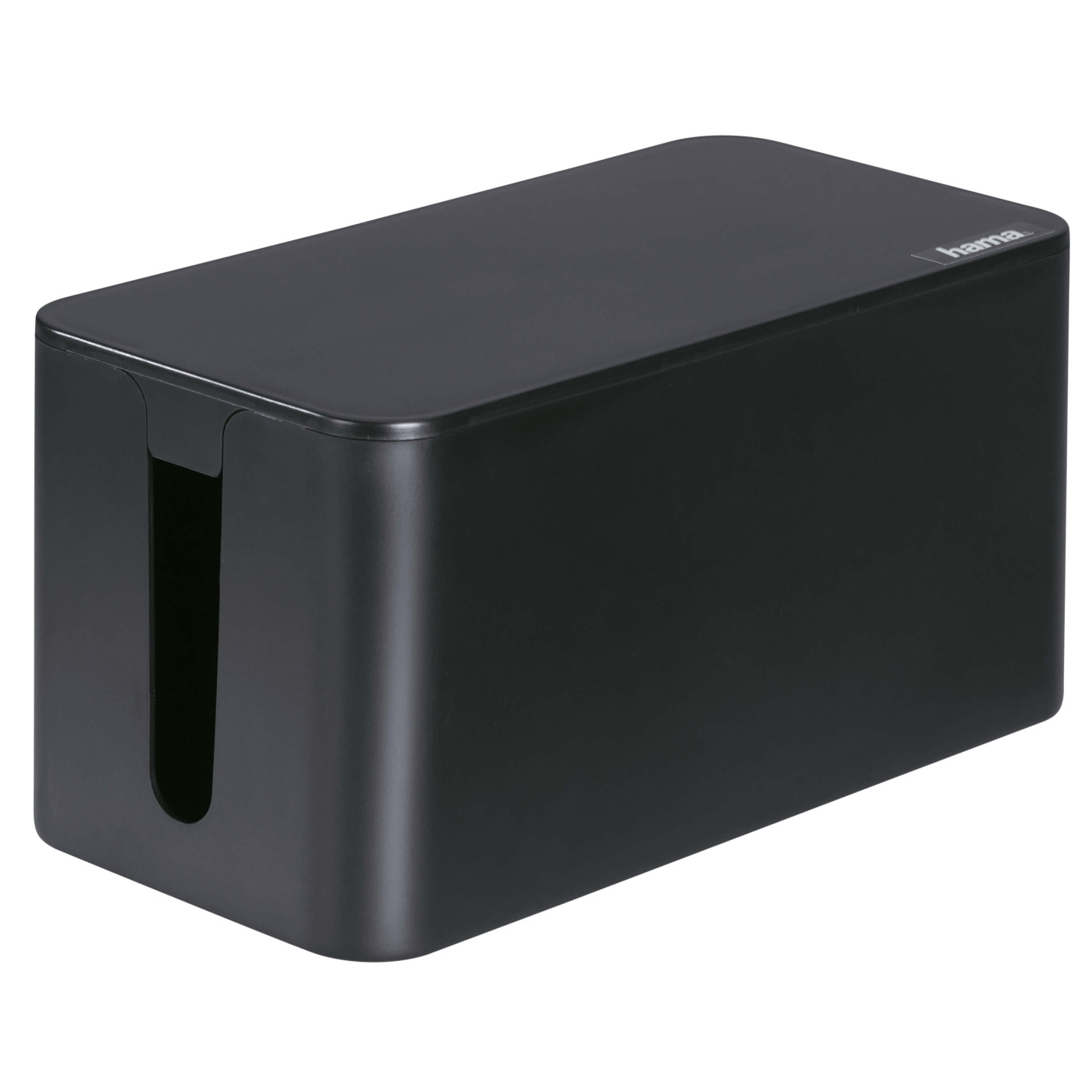 Köp HAMA Kabelbox Mini Svart | Teknikproffset.se