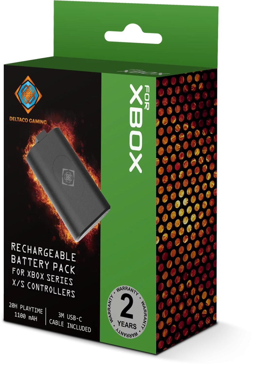 Köp DELTACO GAMING Xbox series X rechargeable 1100mAh battery pack for co Köp DELTACO GAMING Xbox series X rechargeable 1100mAh battery pack for co