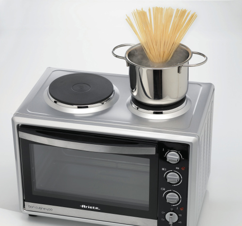 Köp Ariete Oven w/hotplates, 40L, steel | Teknikproffset.se