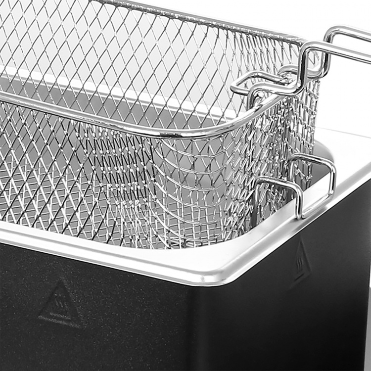 Köp Emerio Fritös 3,0l Svart DF-120482.2 Rostfri balja Pfas Fri | Teknikp