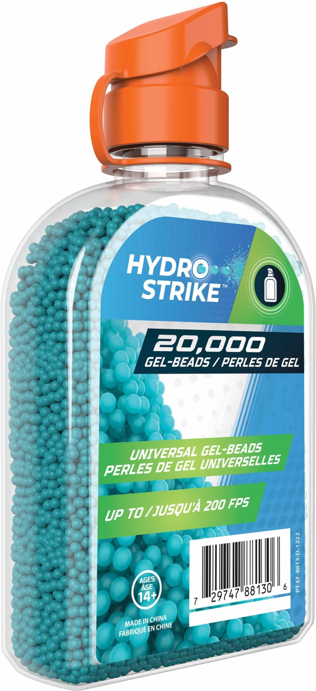 Köp Dart Zone Hydro Strike Gel Beads - geeliammusten täyttöpakkaus | Teknik