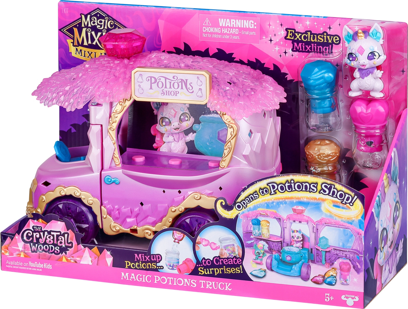 Köp Magic Mixies Mixlings Magic Potions Truck - muuntuva autoleikkisetti